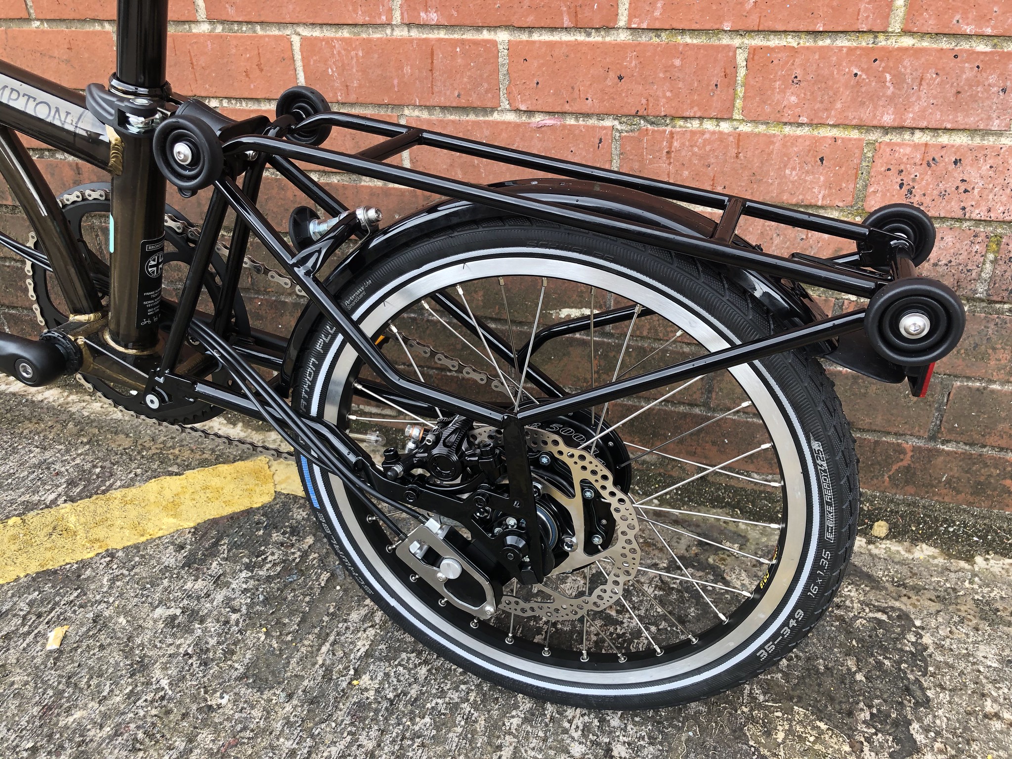 Raw & Black Rohloff Disc Brompton – Kinetics