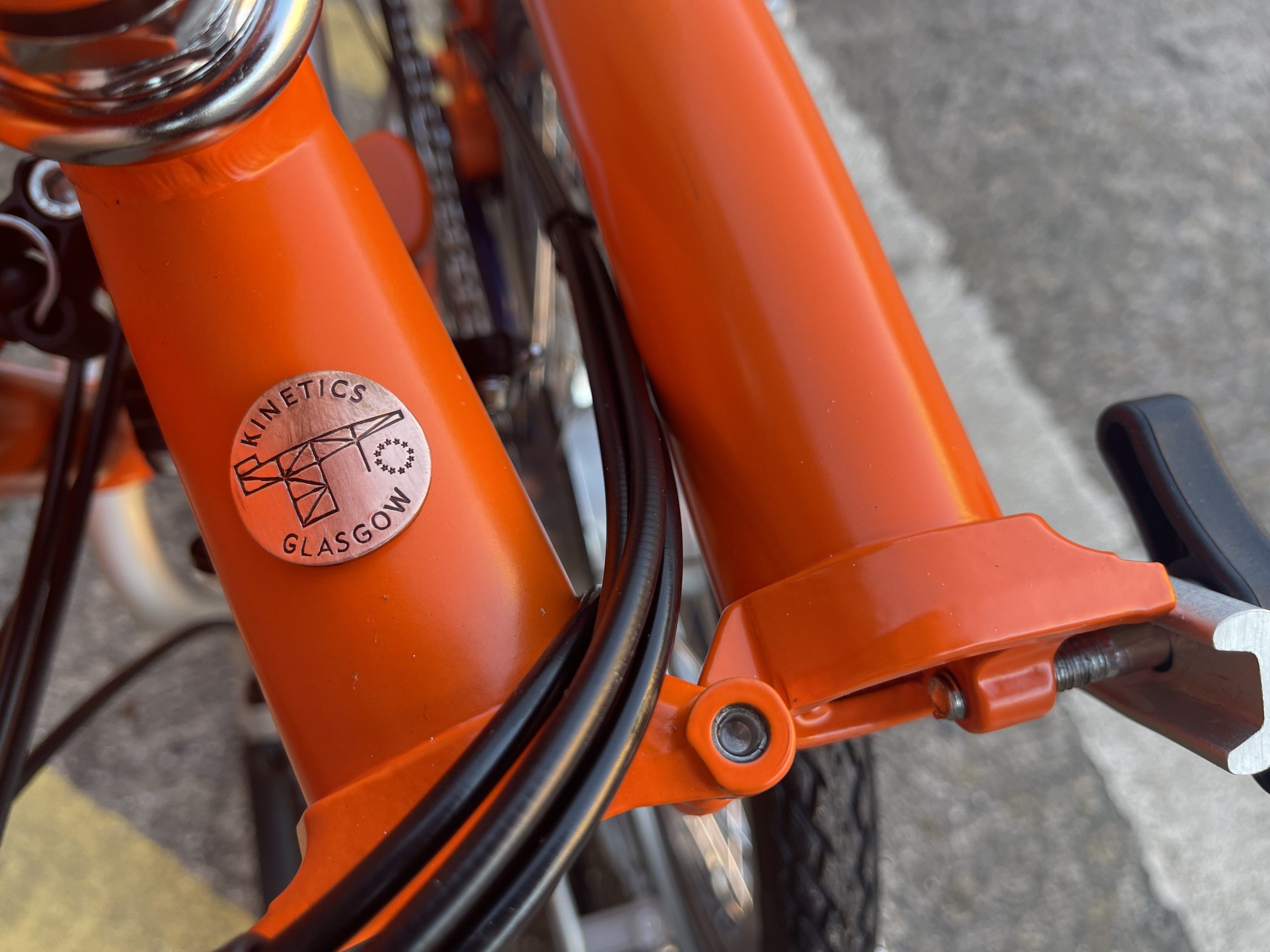 Orange Rohloff Brompton – Kinetics