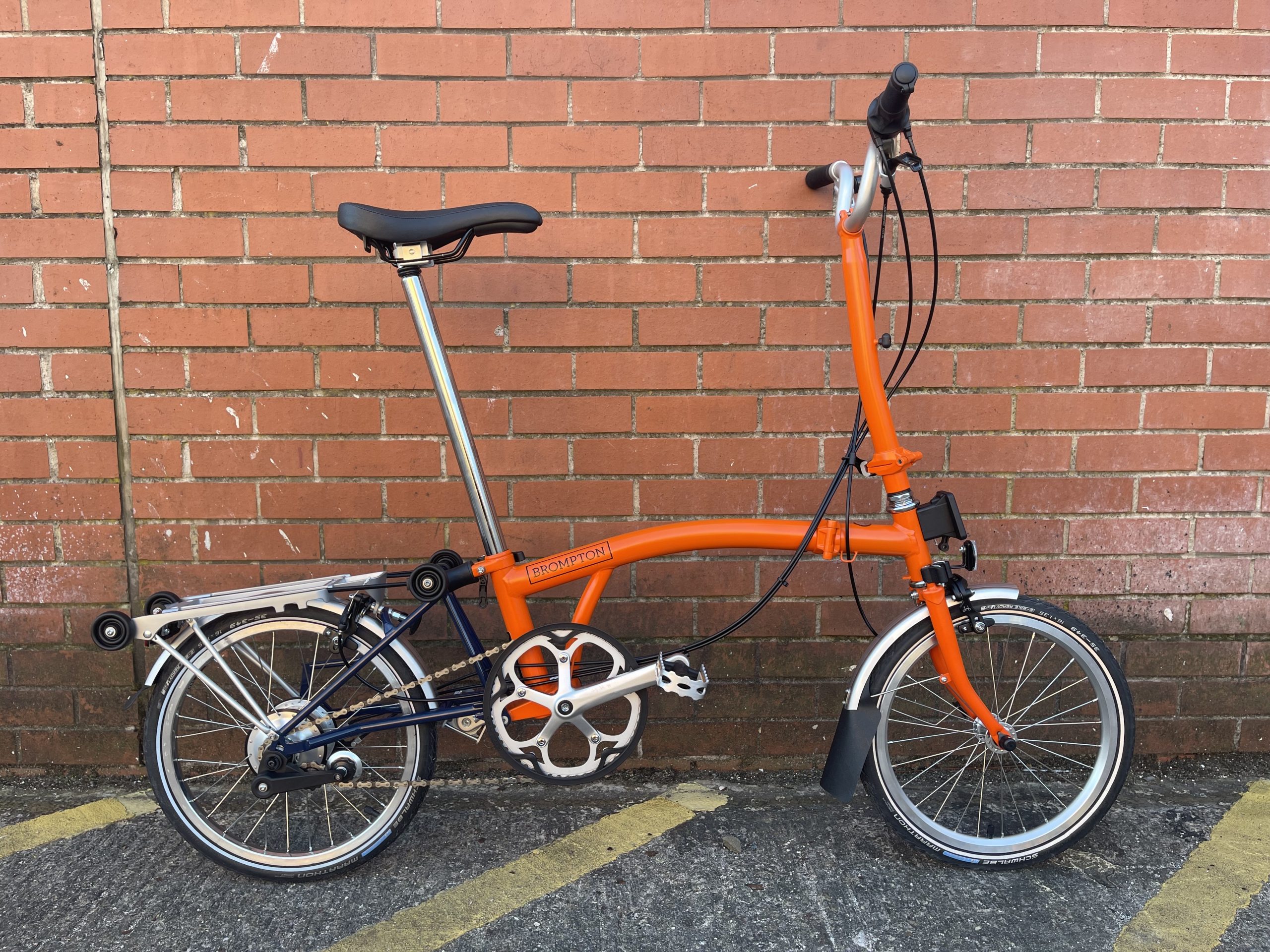 Orange Rohloff Brompton – Kinetics
