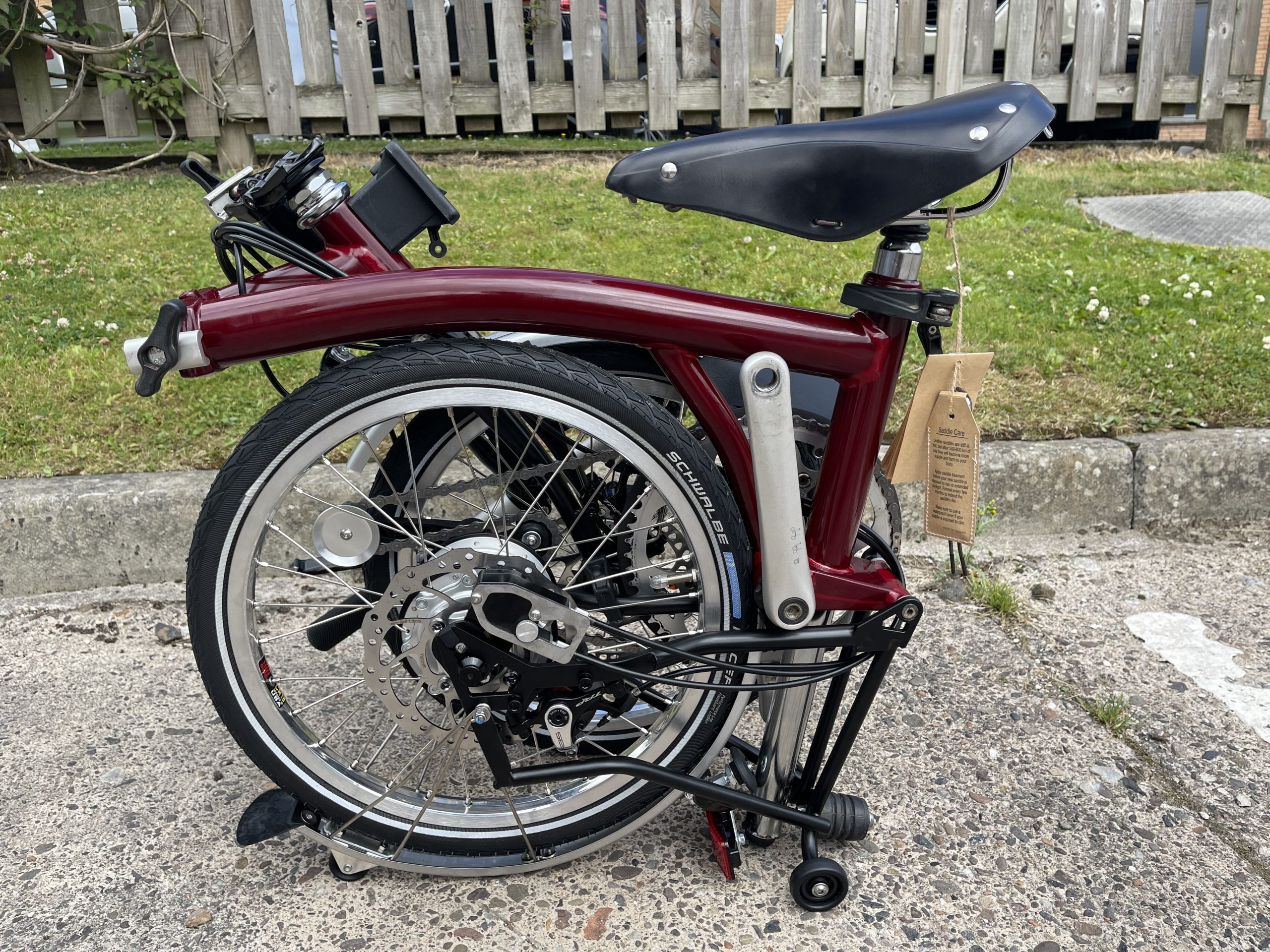 Candy Apple Rohloff Brompton – Kinetics