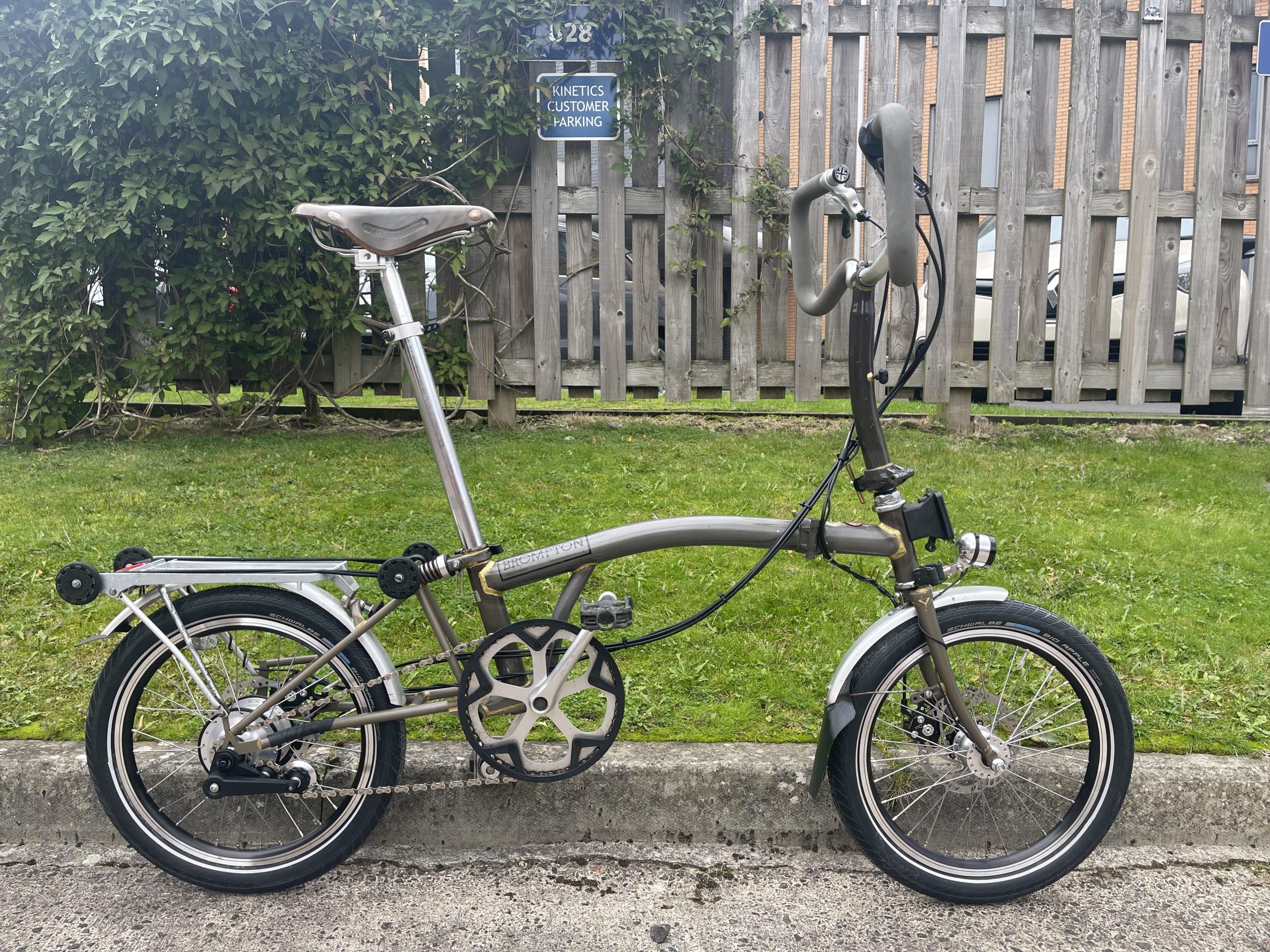 Upgraded Older Brompton – Kinetics